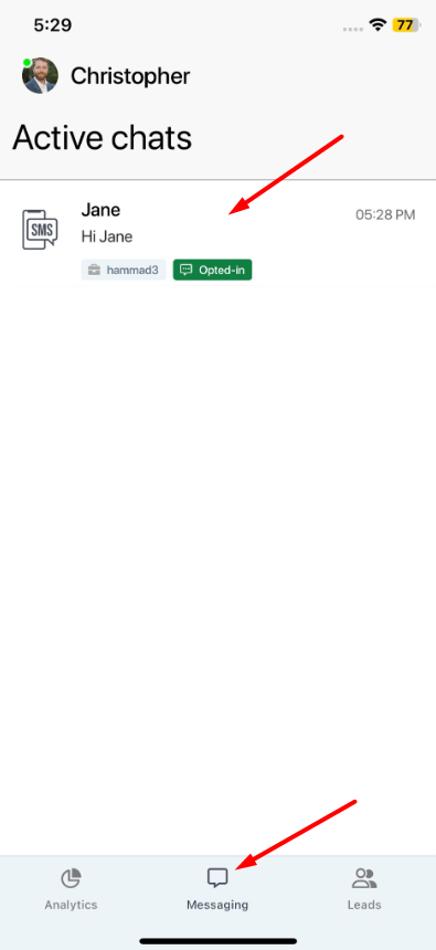 SMS Leads Messaging Mobile App - User Guide & Faq